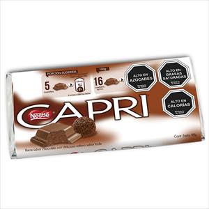 CHOCOLATE CAPRI 90G TRUFA | Supermercado La Herradura